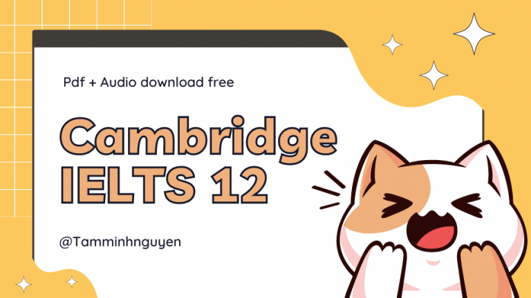 Cambridge IELTS 12 [PDF +Audio] download free drive